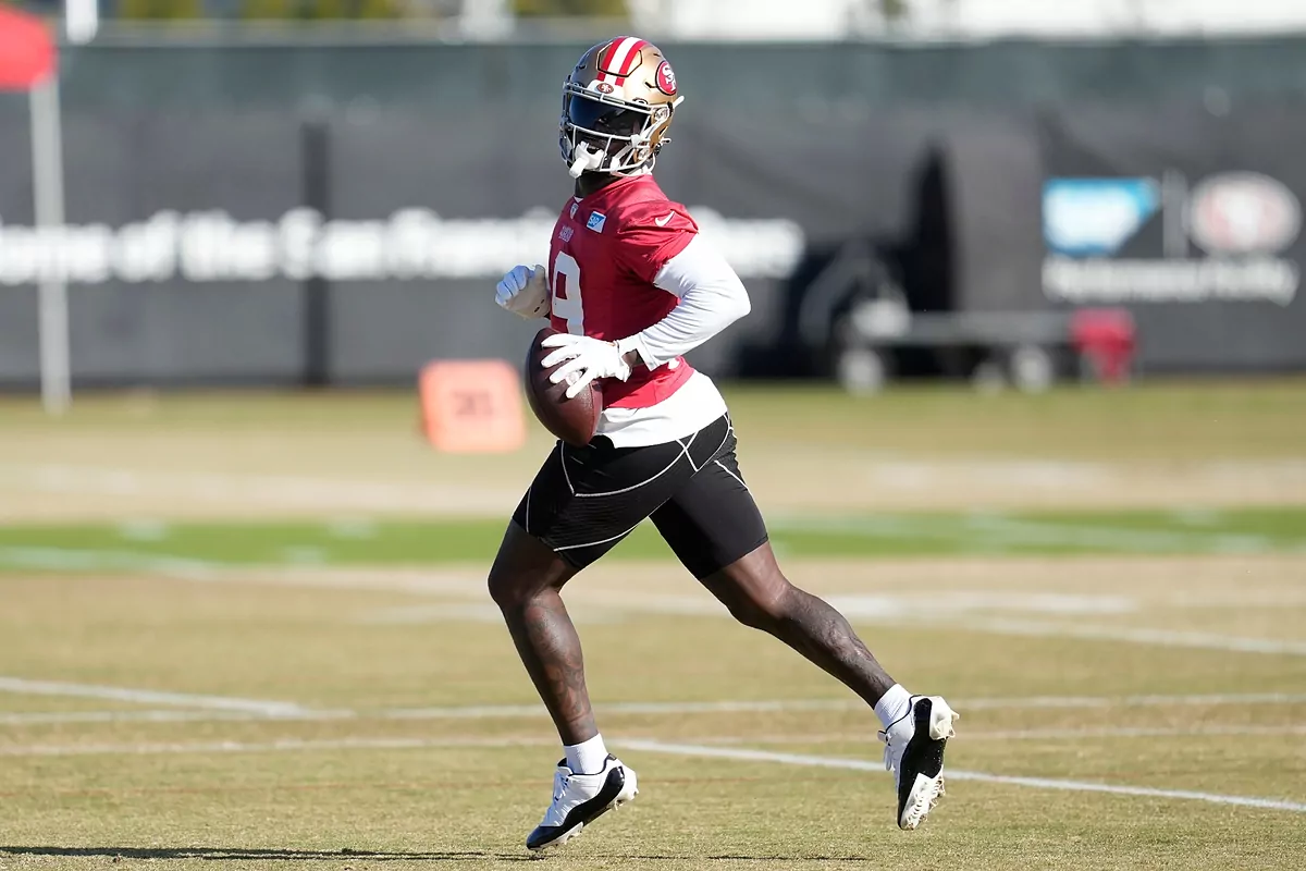 Deebo Samuel entrenó casi con normalidad y los 49ers. podrían contar ...